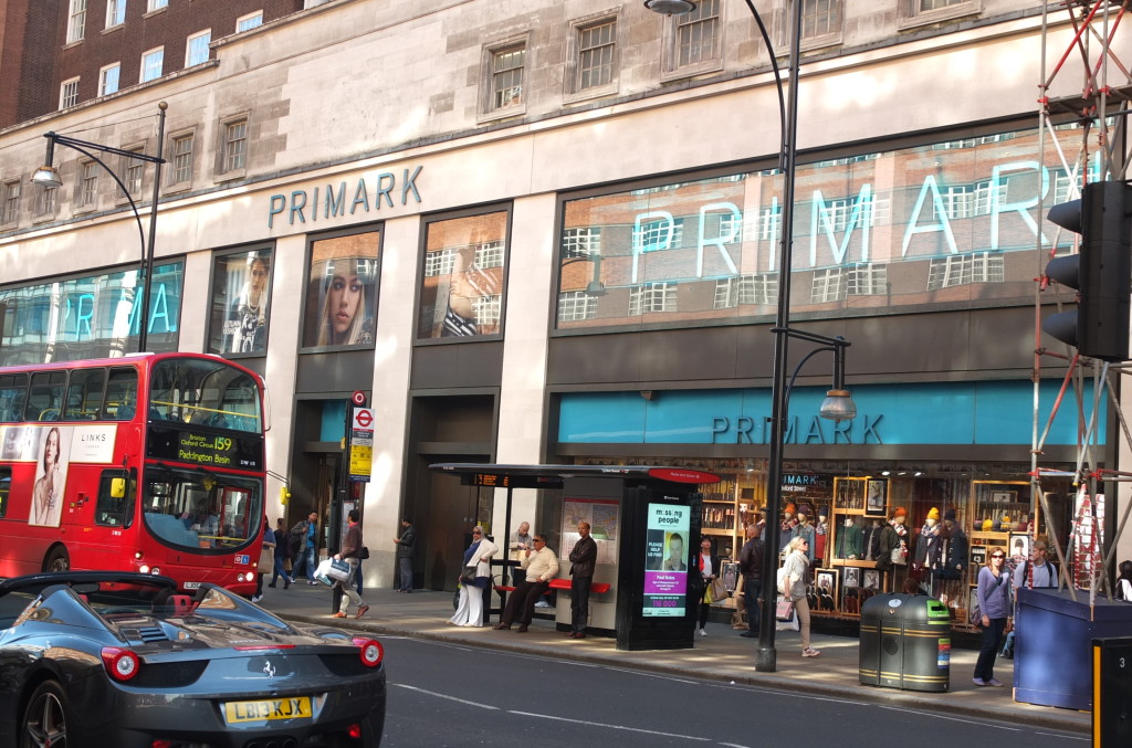 Primani, guide to discount shopping Primark for tourists